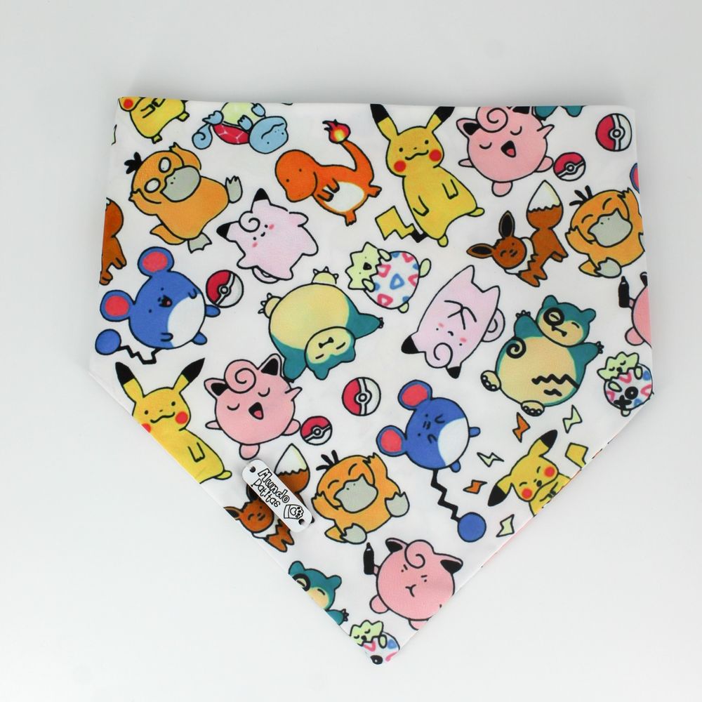 Bandanas para Mascotas Mundo Patitas Pokemón Talla L - Promart