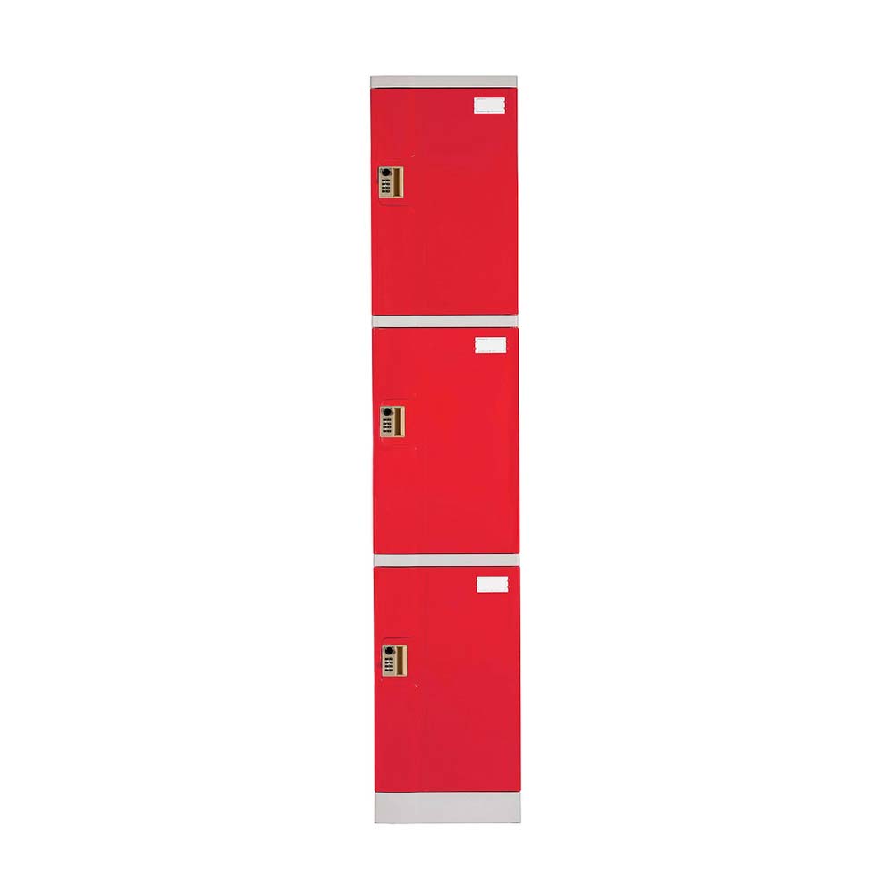 Locker Abs Lp103 Clave 4 dígitos Rojo - Promart