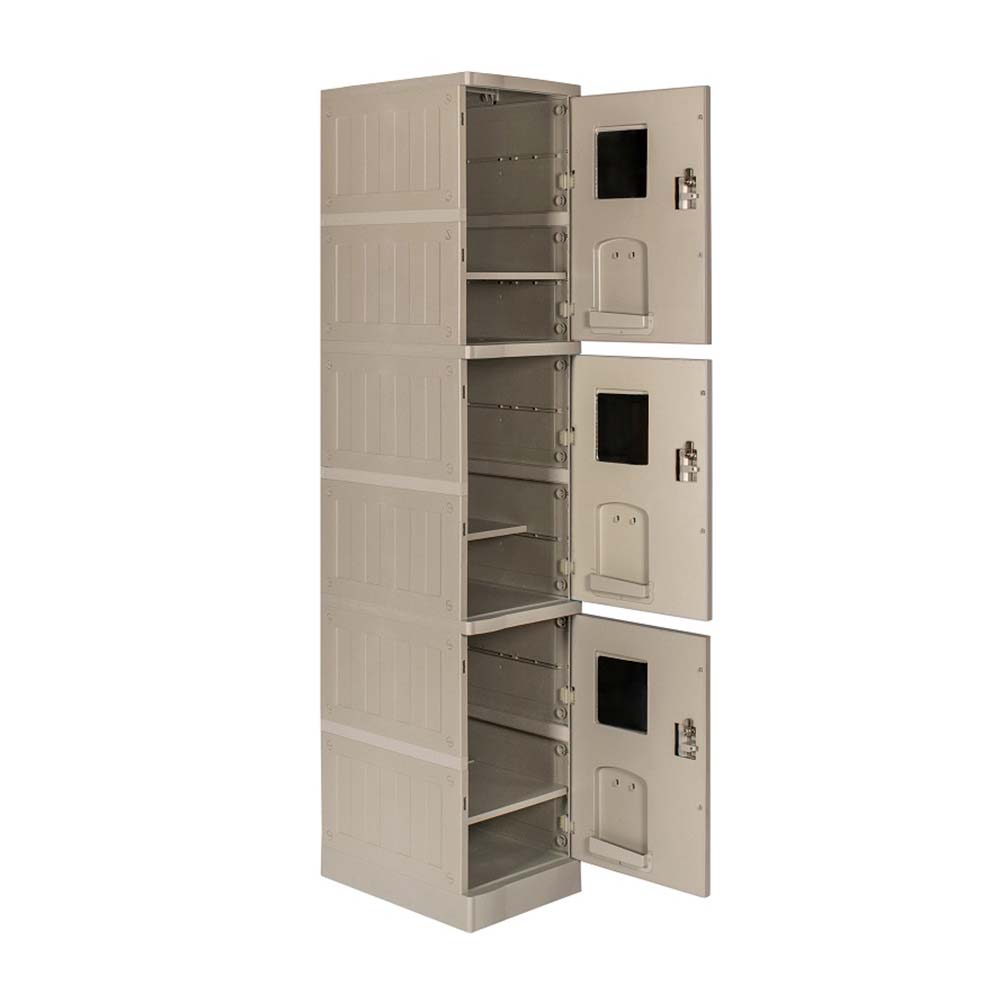 Locker Abs Lp1-03 Porta candado Gris - Promart