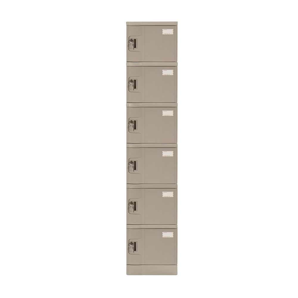 Locker Abs Lp106 Llave doble pin Gris - Promart