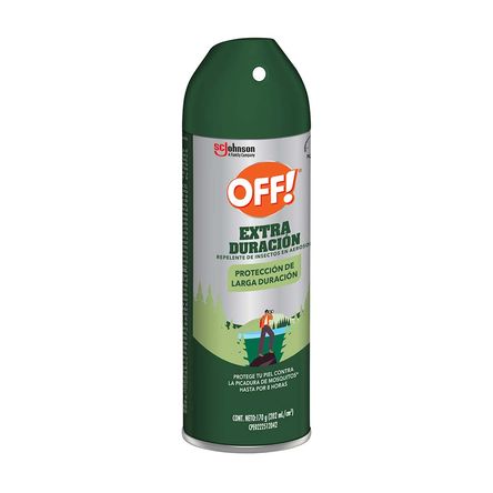 Repelente Off Aerosol extra duracion 170ml - Promart