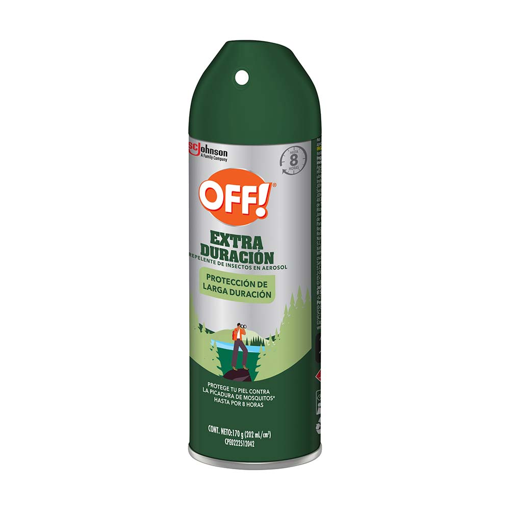 Repelente Off Aerosol extra duracion 170ml - Promart