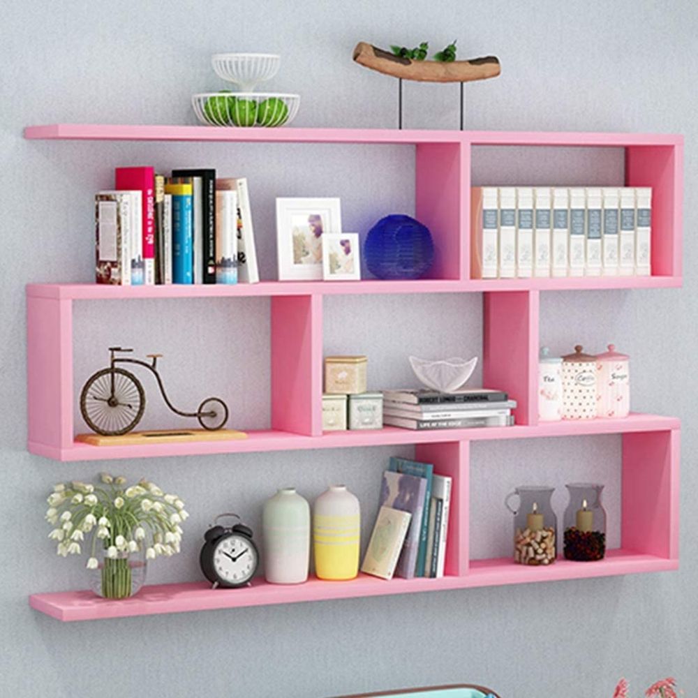 Repisa Decorativa Ebbe Rosado DIBA Muebles - Promart