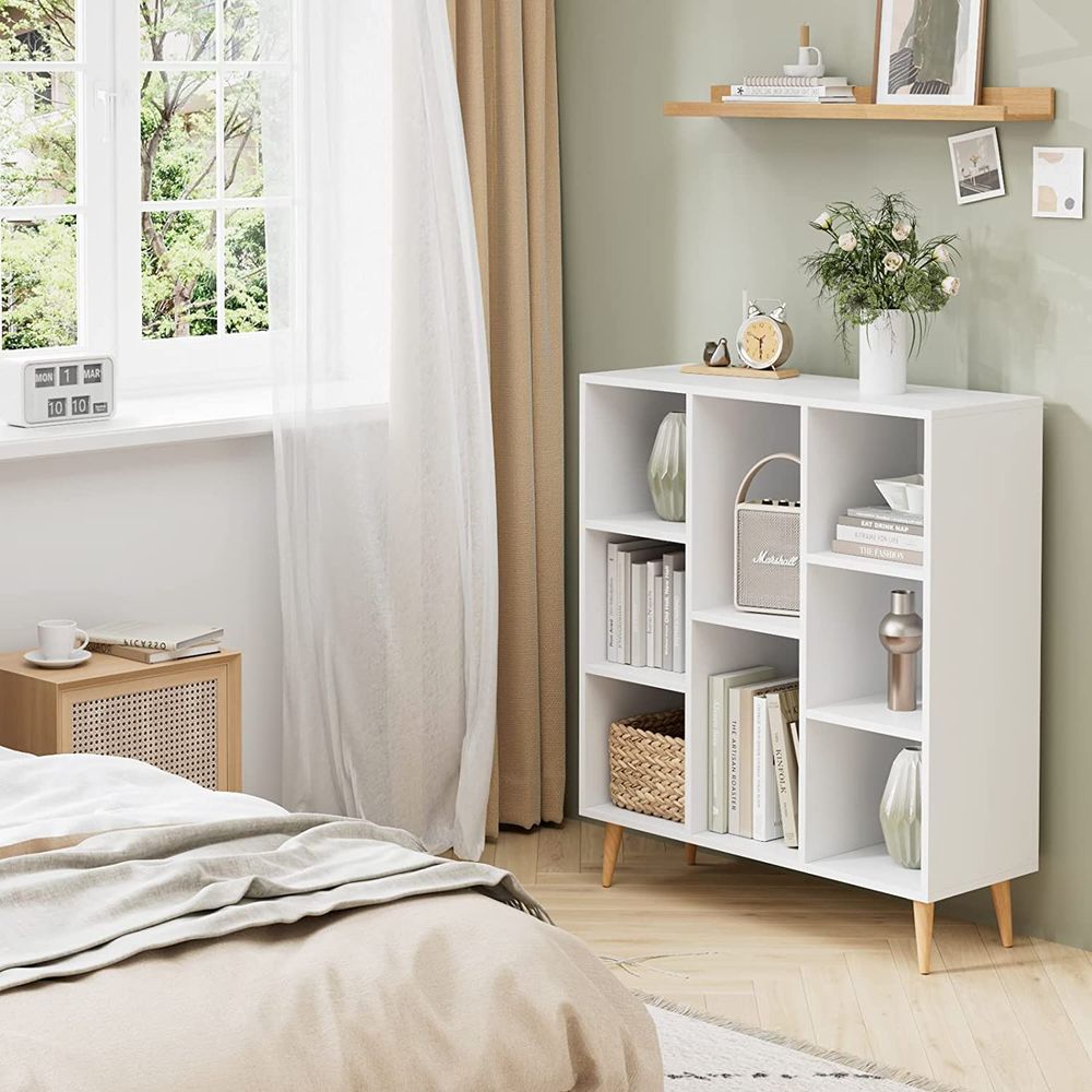 Librero Multifuncional Hilda Blanco DIBA Muebles - Promart