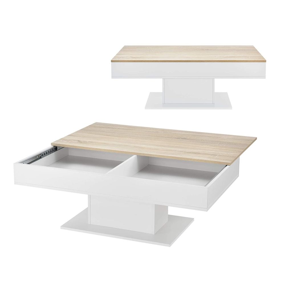 Mesa de Centro Samu Blanco DIBA Muebles - Promart