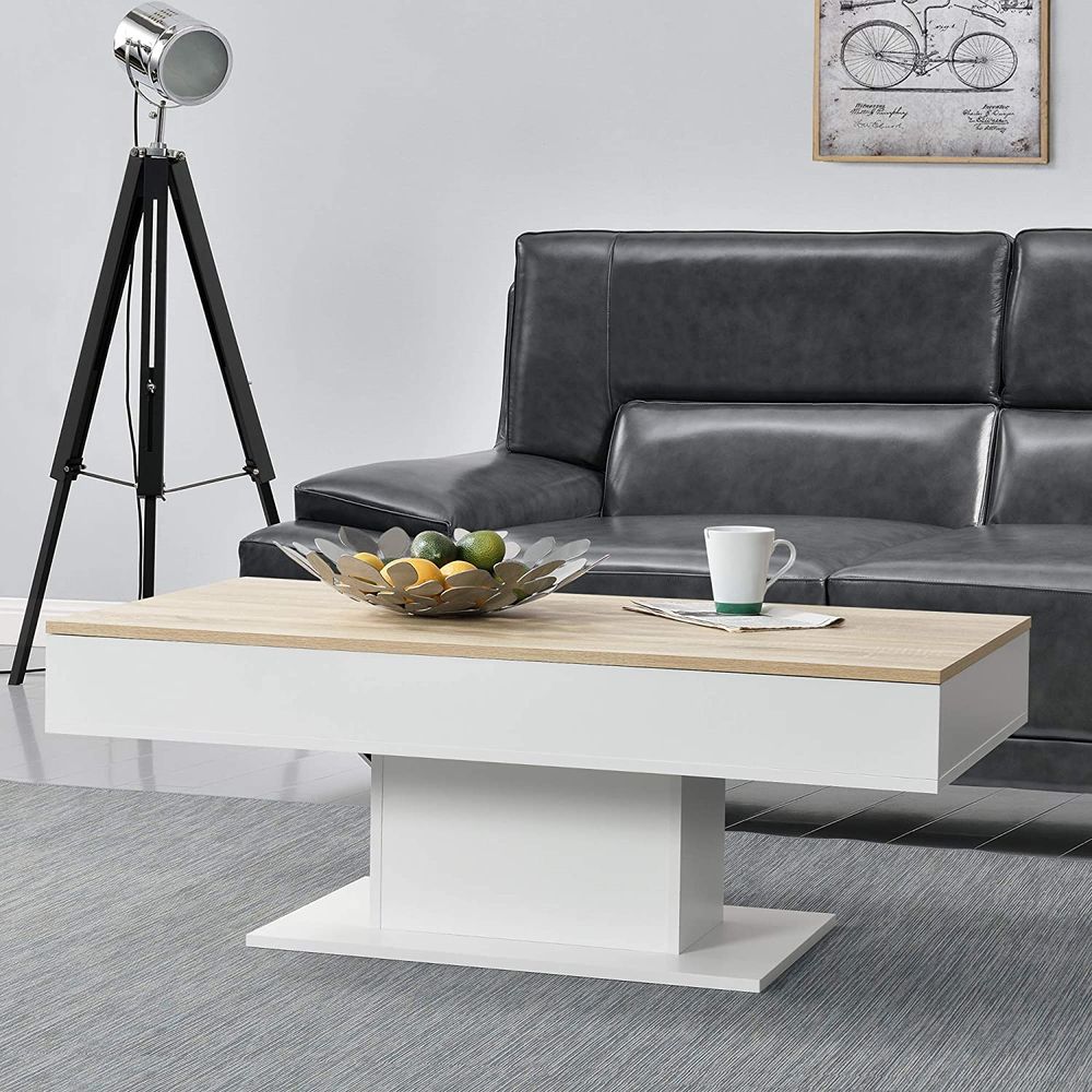 Mesa de Centro Samu Blanco DIBA Muebles - Promart
