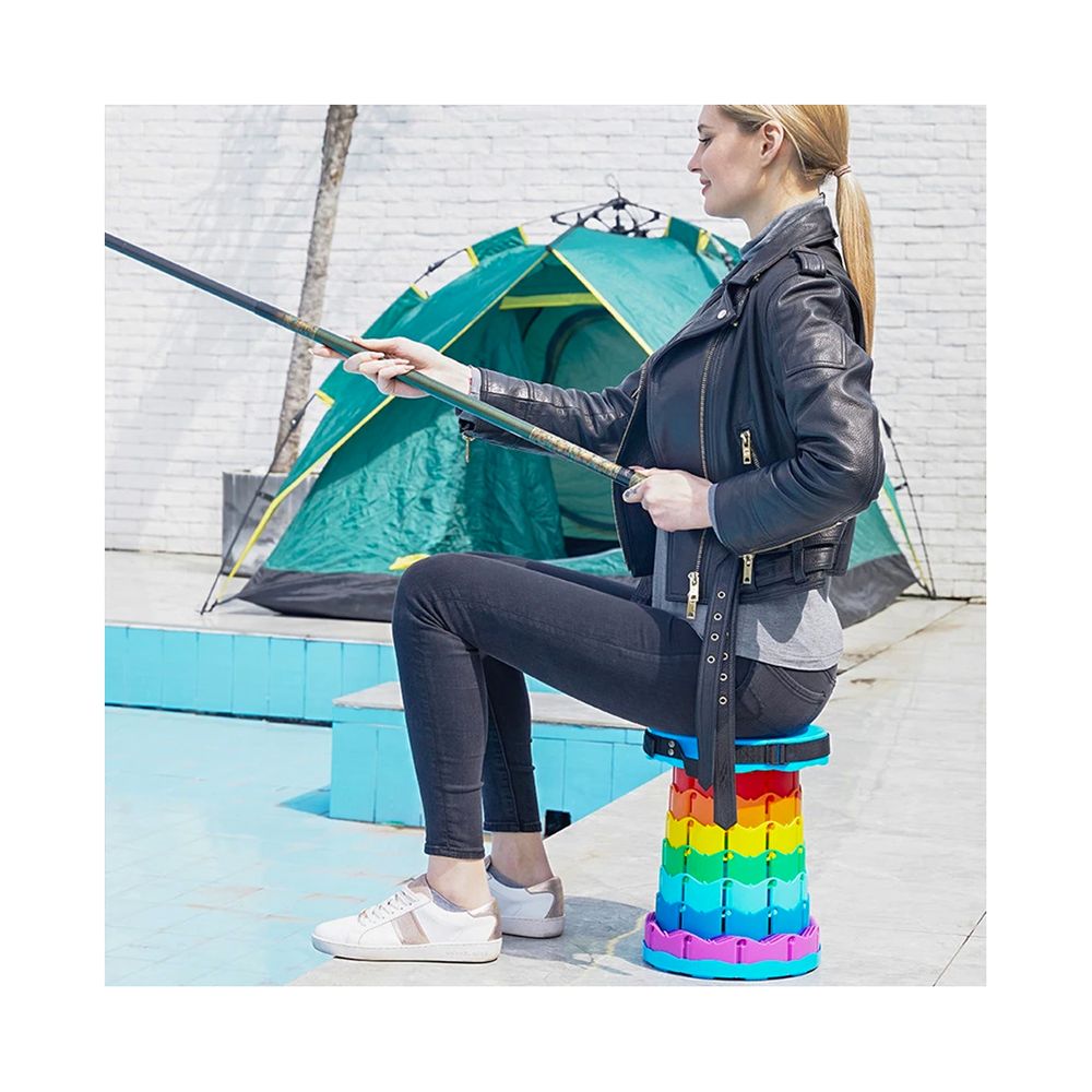 Banco Banquito Plegable Modelo Arcoiris | Promart.pe - Promart