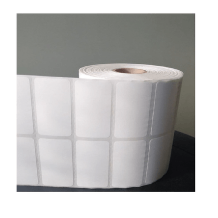 Etiquetas Adhesivas Transferencia Termica 5x2.5cm a dos columnas rollo ...