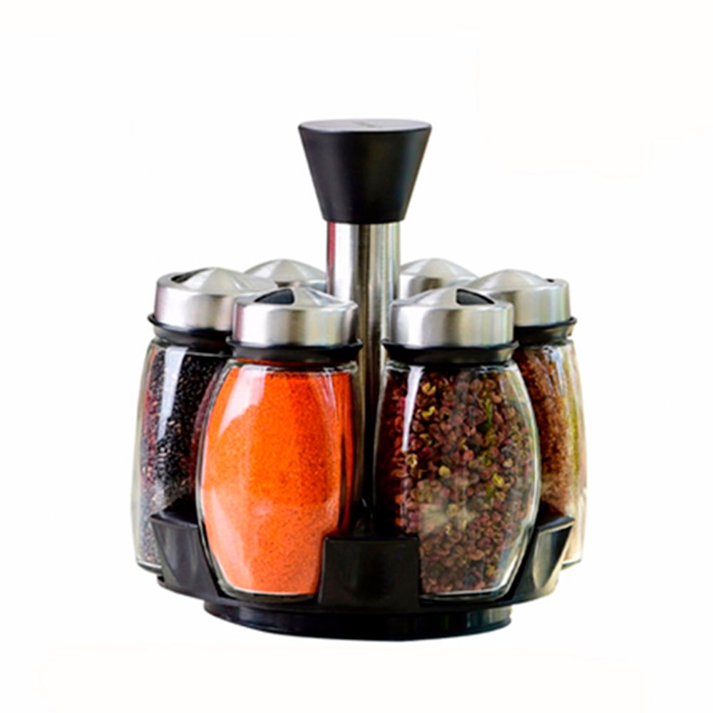 Condimentero Giratorio Set de 6 Piezas - Promart