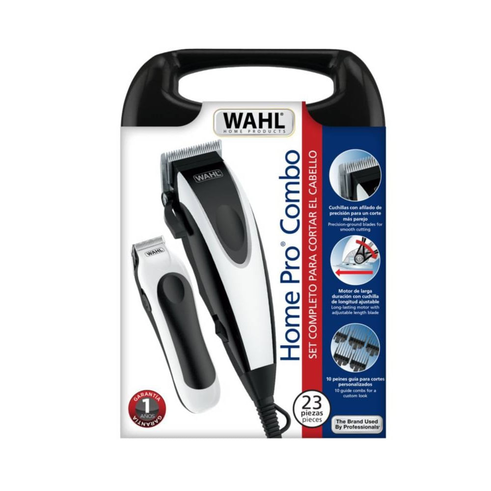 Maquina de Cabello Wahl Home Pro Combo 23 Piezas 09243-6788 - Promart