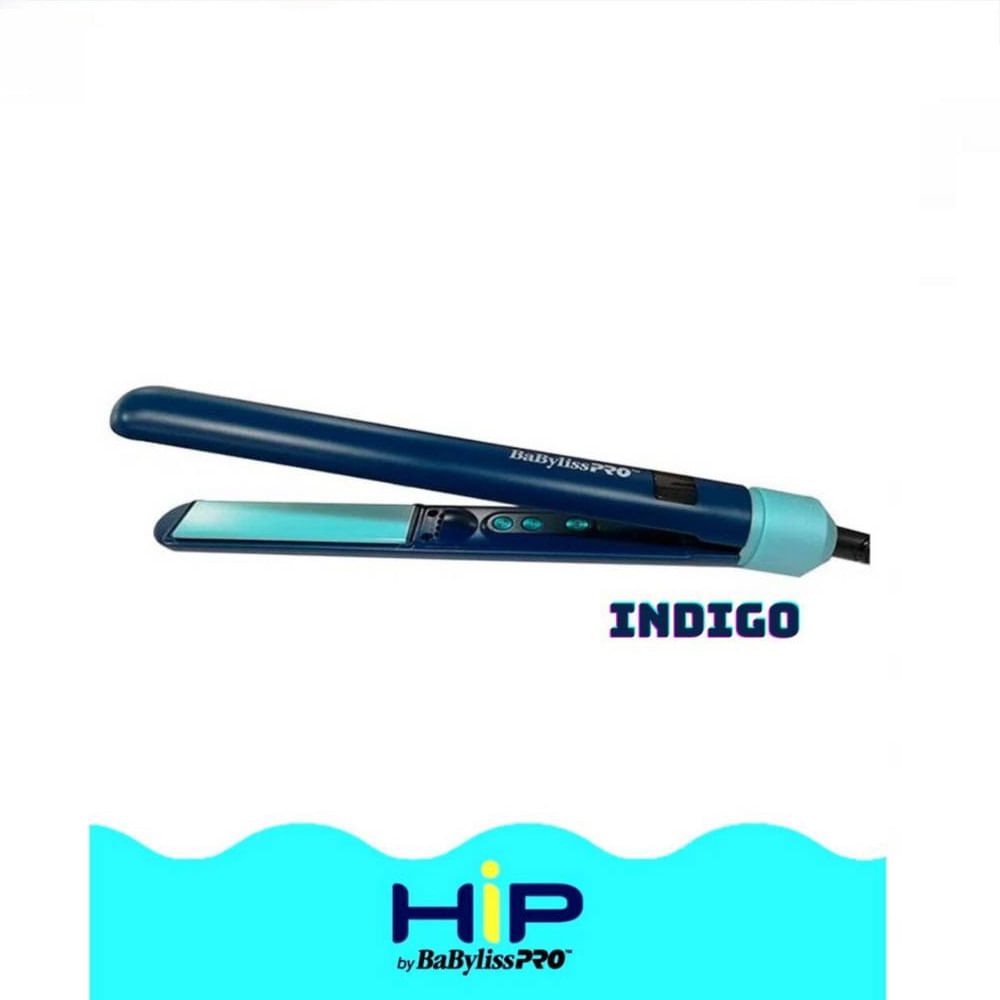 Plancha Alisadora Babyliss Pro Hip Iónica 1 Indigo 450°F - Promart