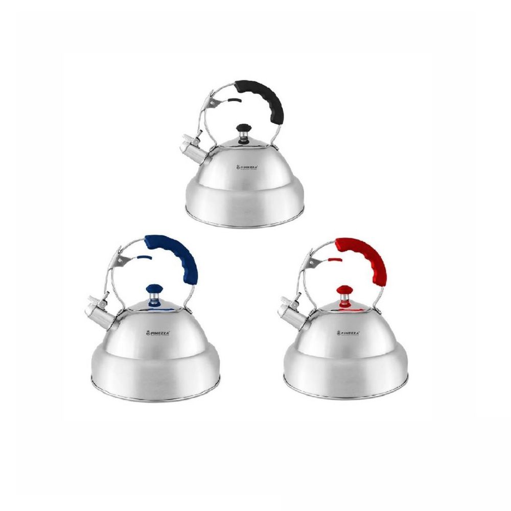 Tetera Finezza 5.0 Lt - Acero Inoxidable -Roja - Promart