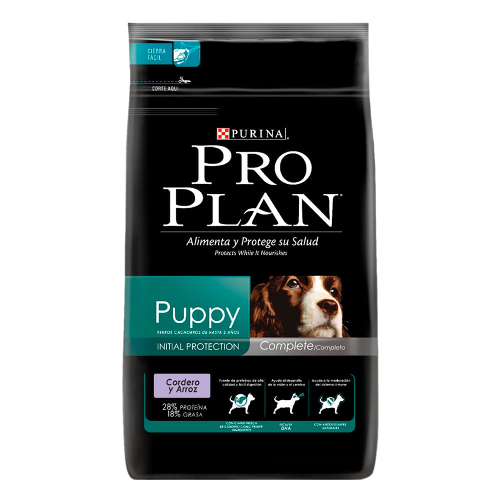 Comida para Cachorros Purina Proplan Hasta 2 años Sabor Cordero 15.4kg ...