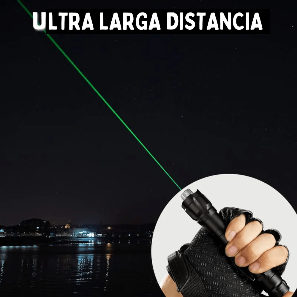 Puntero Laser Verde Potente 2000M Original 5 Modos - CAFINI - Promart