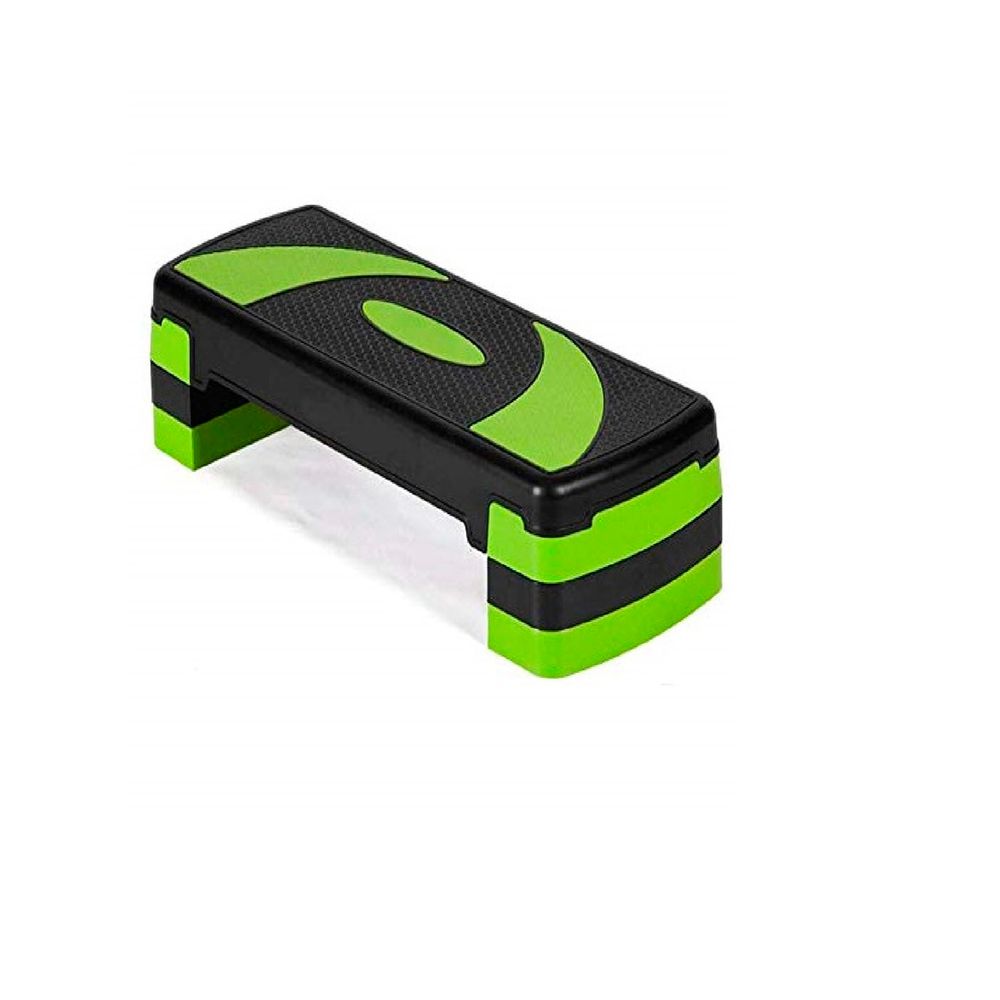 Step Grande Importado Aerobic Step Regulable 3 Niveles VERDE - Promart