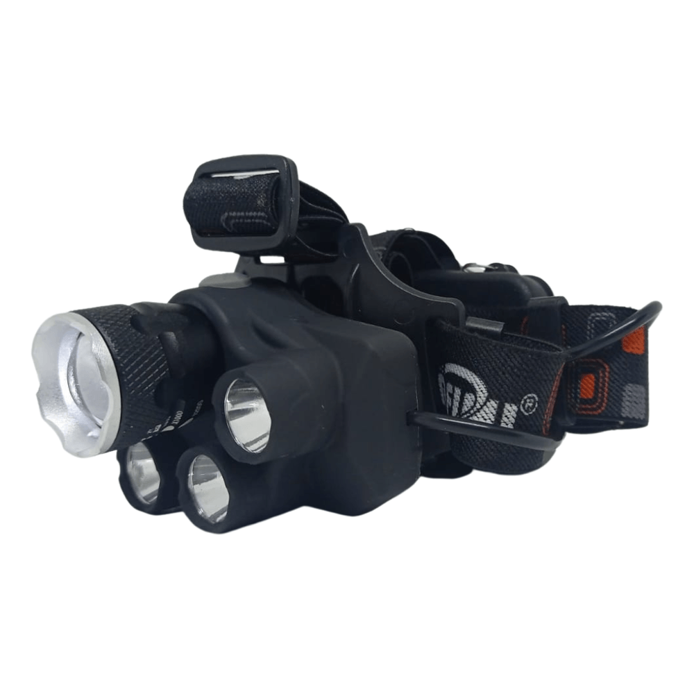 Linterna Frontal 5 Leds Recargable Multifuncional Luz Azul Cafini 7627C ...