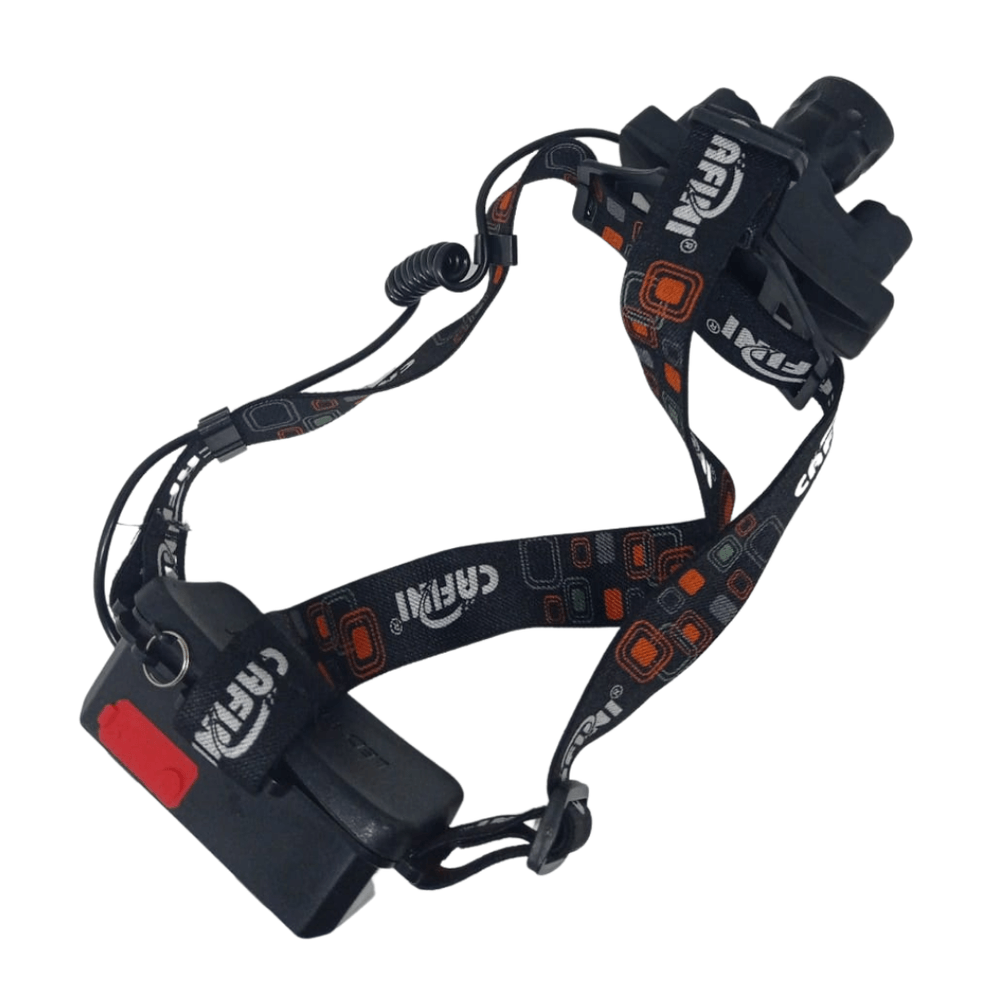 Linterna Frontal 5 Leds Recargable Multifuncional Luz Azul Cafini 7627C ...