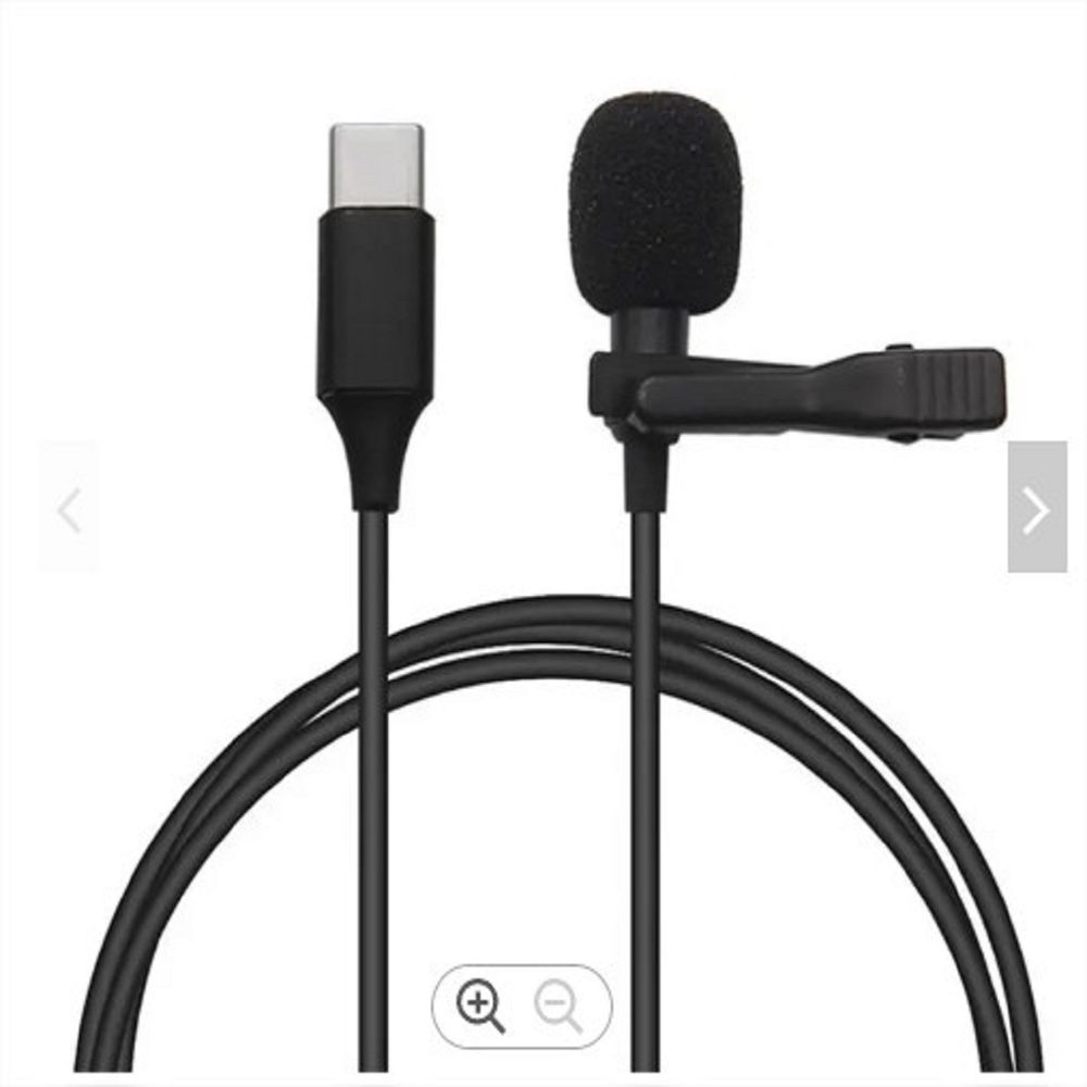 Microfono Clip Pechero Solapero de Corbata Tipo C - Promart