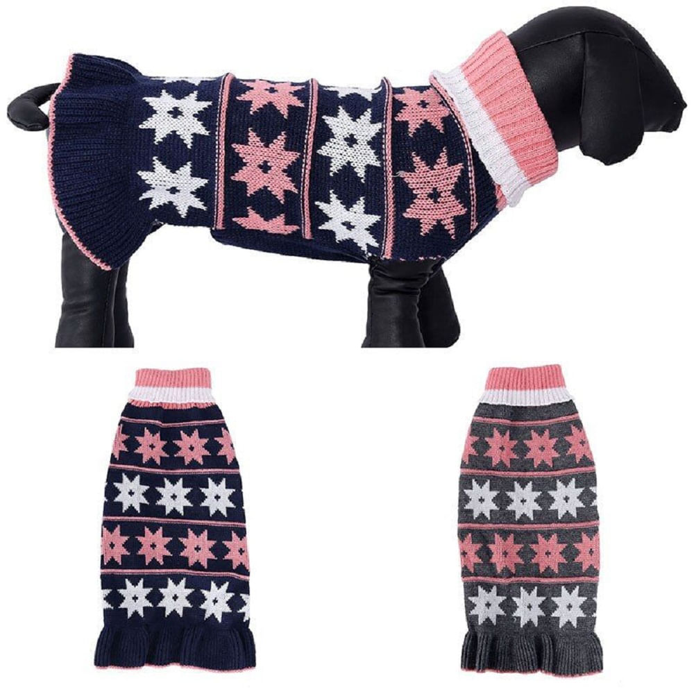 Chompa de Invierno para Perro Cálido de Punto Importado L - Promart