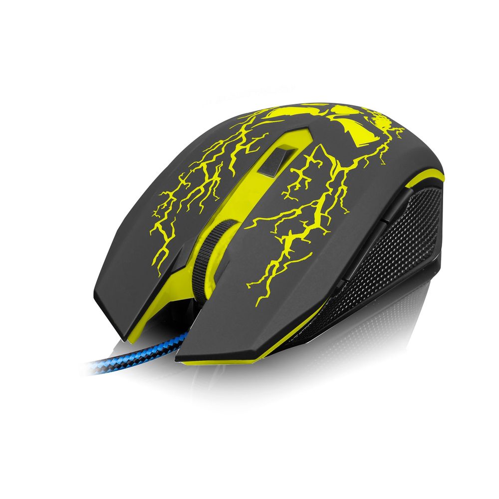Mouse Optico Gamer Enkore EKM302 3600DPI Luces LED - Promart