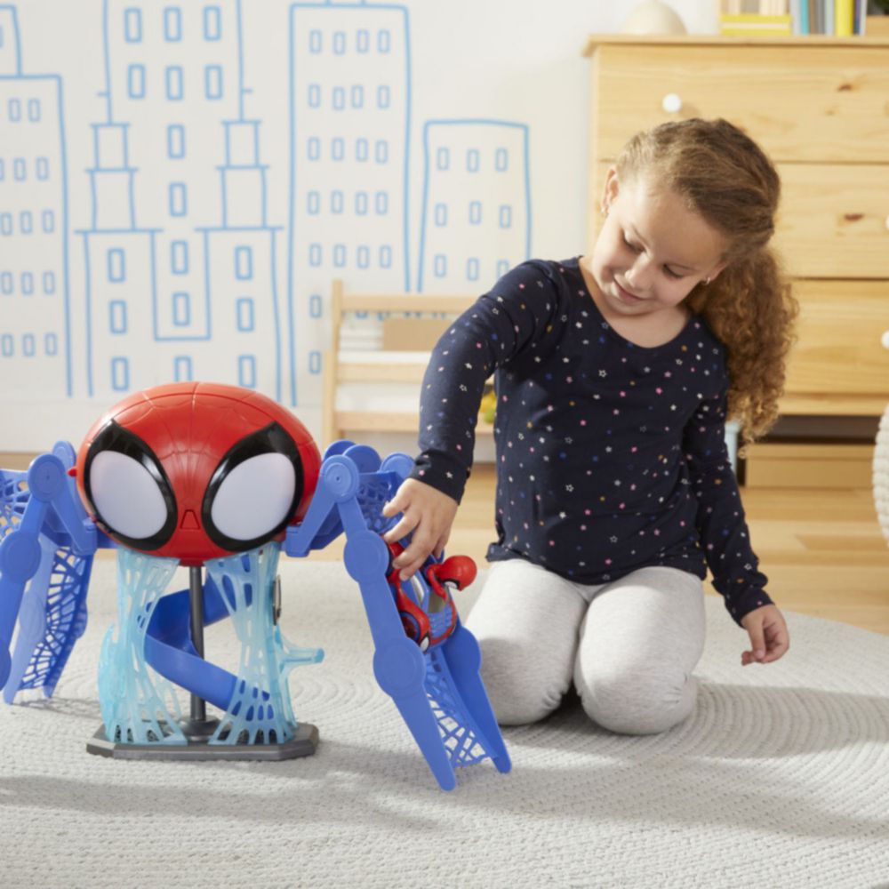 Figura Spidey Y Sus Amigos Webquarters - Promart