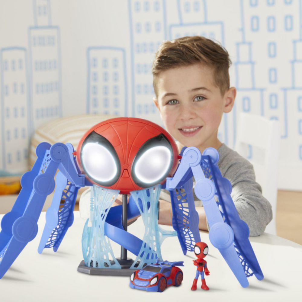 Figura Spidey Y Sus Amigos Webquarters - Promart