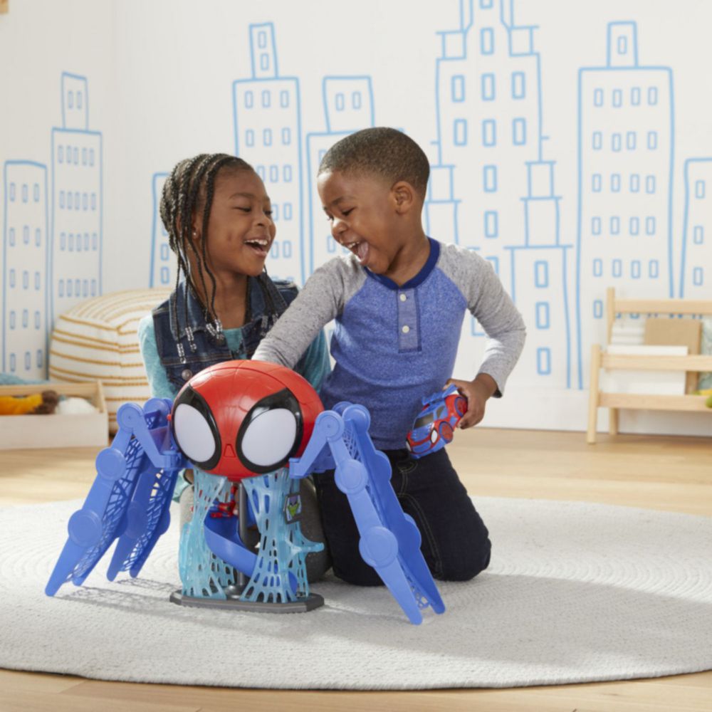 Figura Spidey Y Sus Amigos Webquarters - Promart