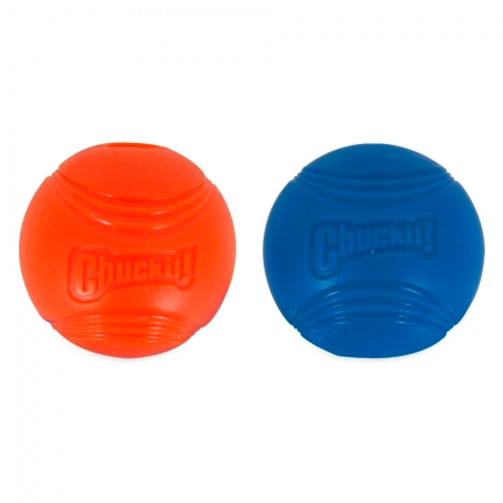 Juguete Pack de 2 Pelotas Strato Chuckit de Goma Dudadera Tamaño ...
