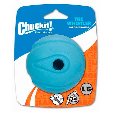 Juguete Pack de 1 Pelota Chuckit con Silbido Tamaño Grande - Promart