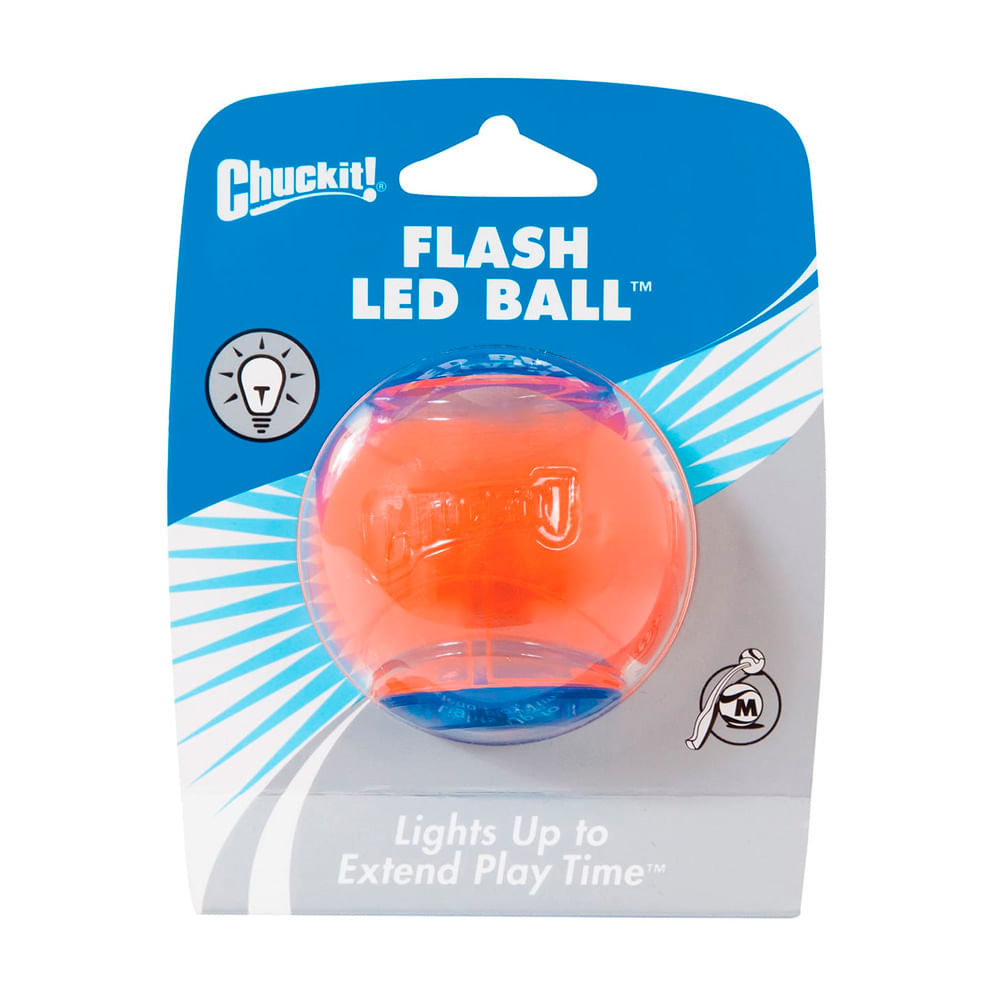 Pelota con Luz Chuckit Destello Led Juegos Nocturnos Tamaño Grande ...