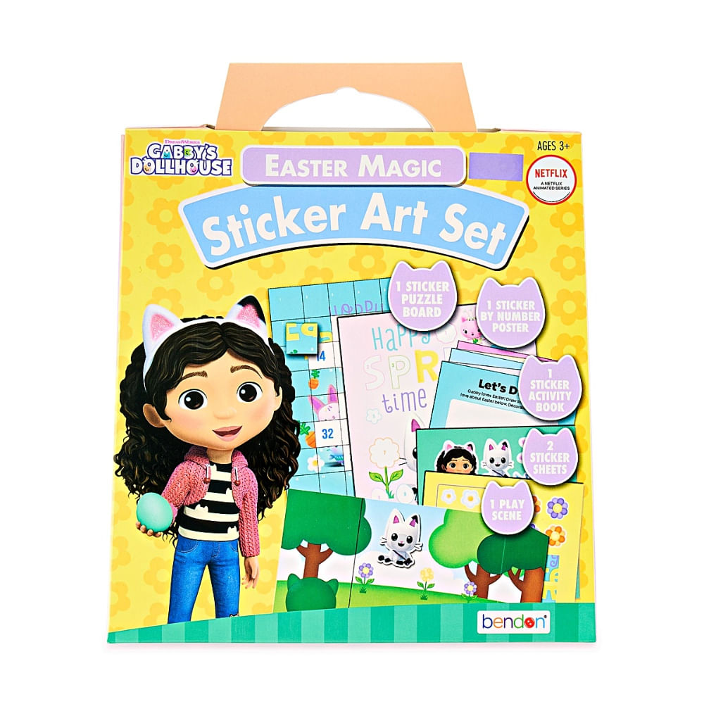 Set de Stickers Gabby y su Casa de Muñecas - Promart