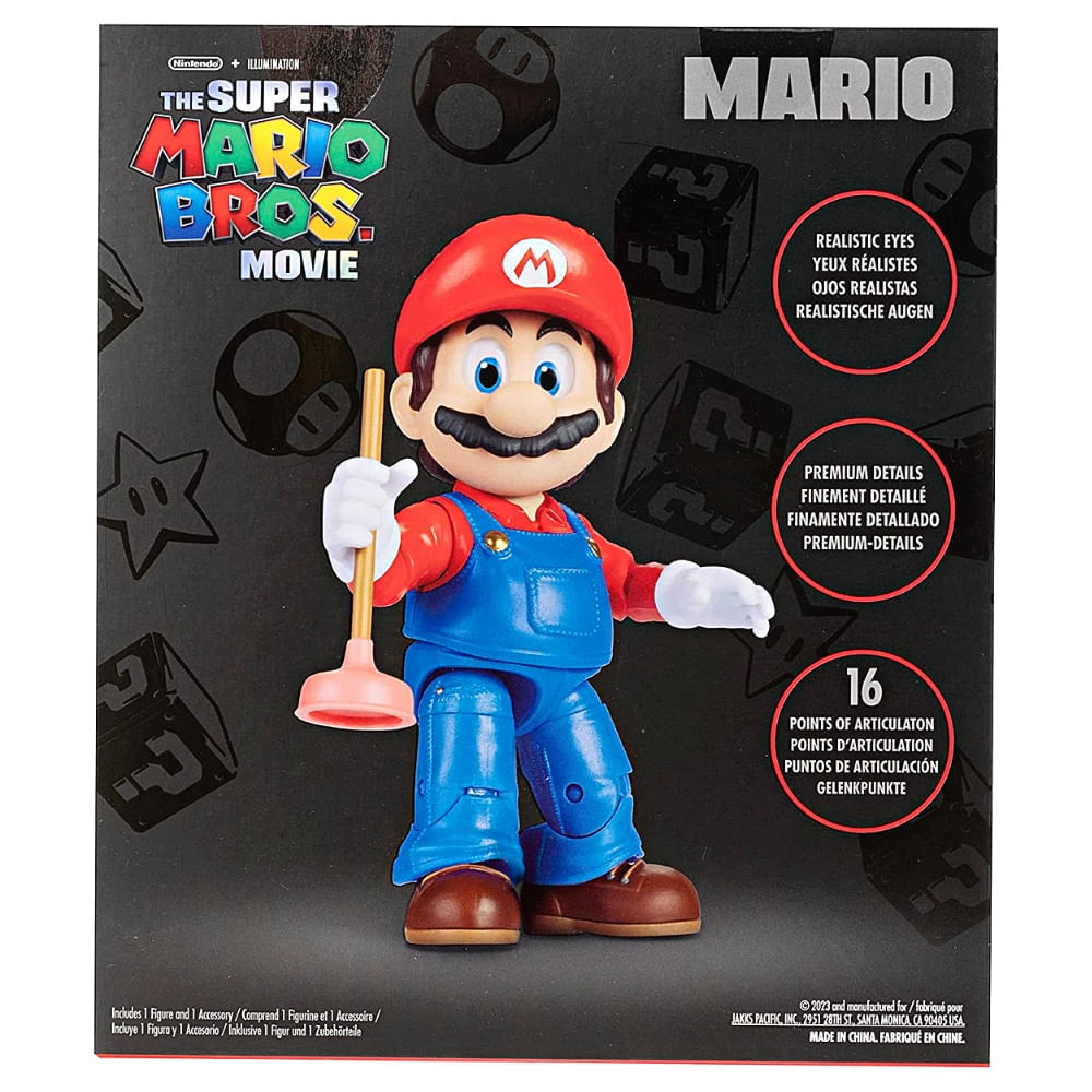 Figura 5" Mario Bros Movie Nintendo Super Mario | Promart.pe - Promart