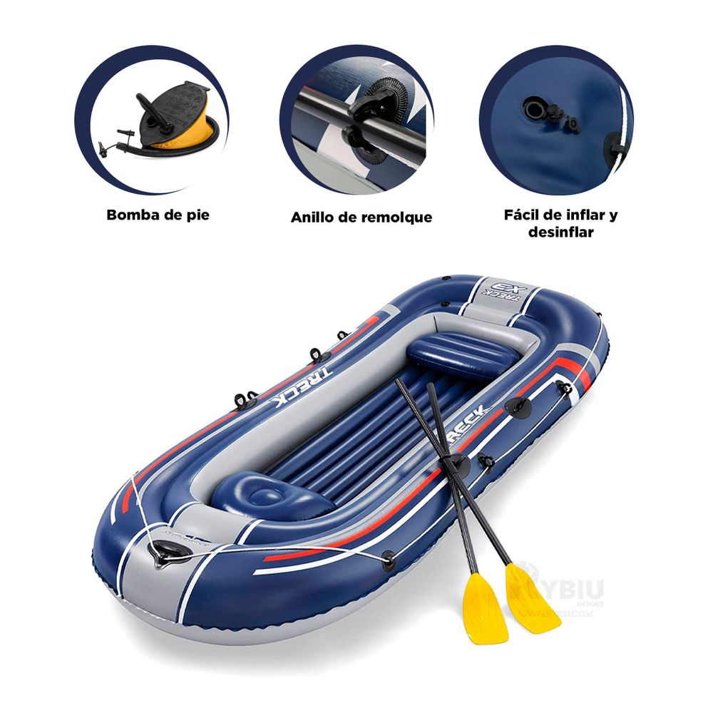 Bote Inflable Juego Bestway Hydro Force Treck X3 - Promart