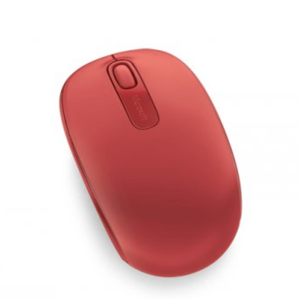 Mouse Optico Inalambrico Microsoft Mobile 1850 Rojo - Promart