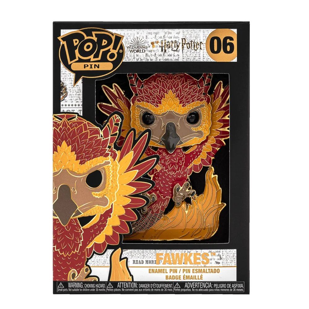 Funko Pop Pins Harry Potter Fawkes - Promart