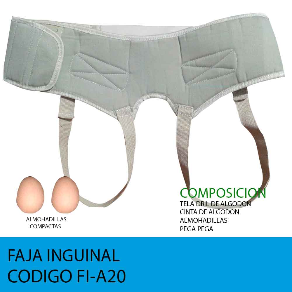 Faja para Hernia Inguinal Dhark Color Beige Talla XL - Promart