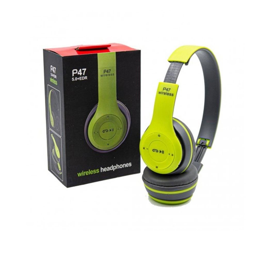 Audífono Wireless Headphones P47 Verde - Promart