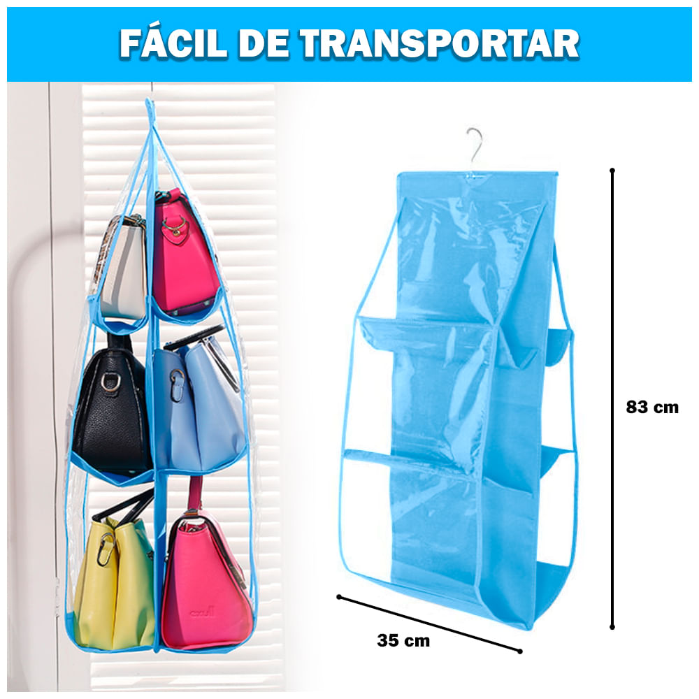 Perchero de Ropa con Ruedas NG Y Organizador de Carteras W76 CL - Promart