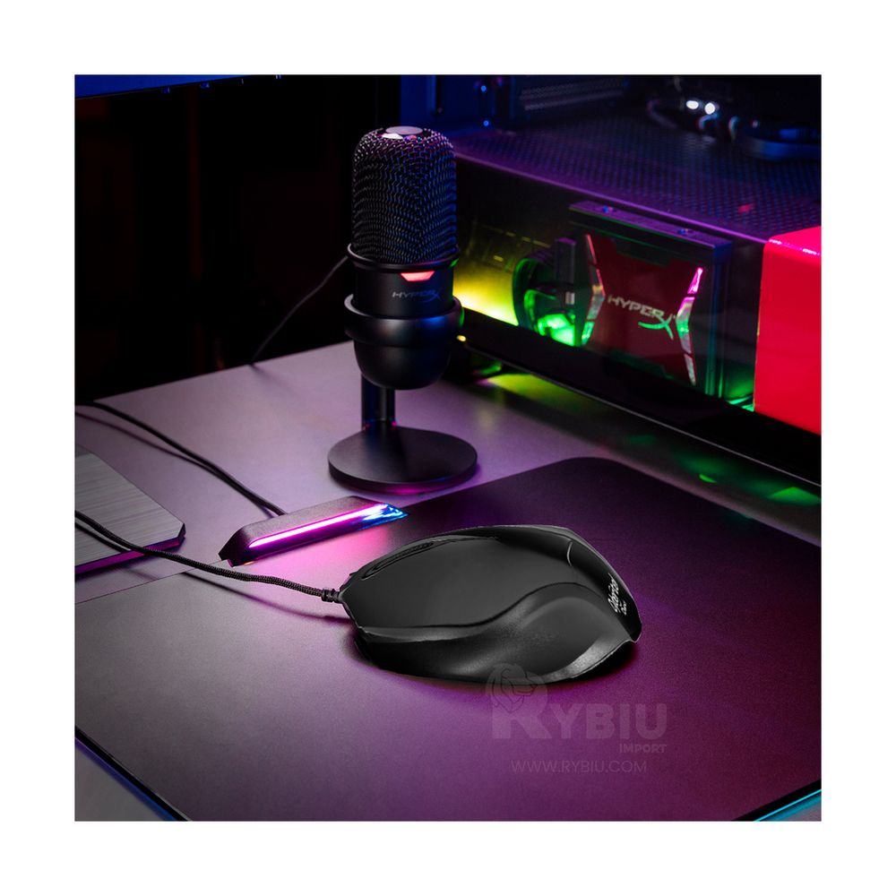 Mouse con Entrada de USB Negro - Promart