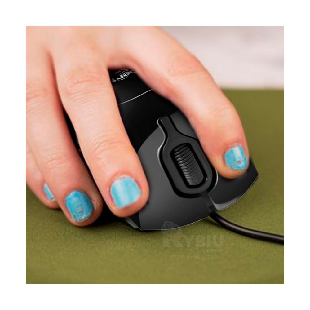 Mouse con Entrada de USB Negro - Promart
