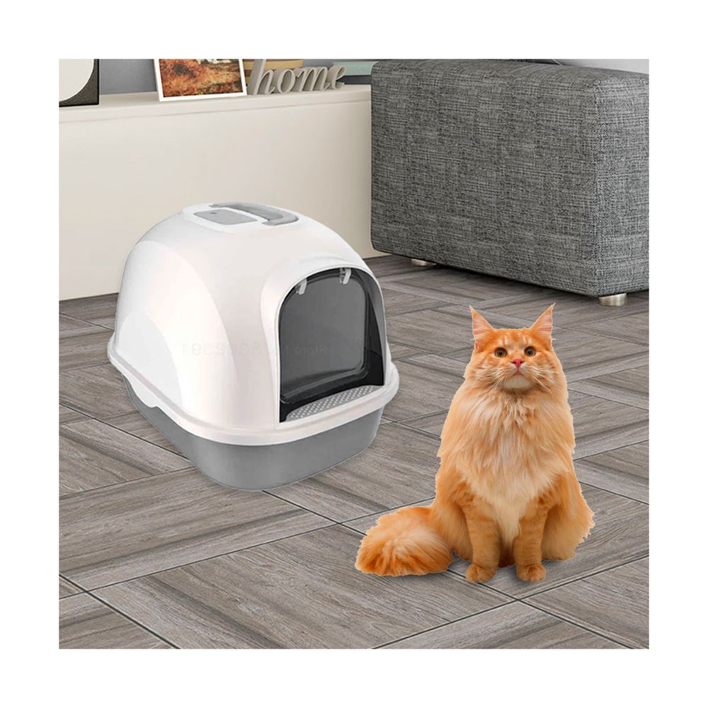 Arenero Sanitario para Gato Color Plomo - Promart