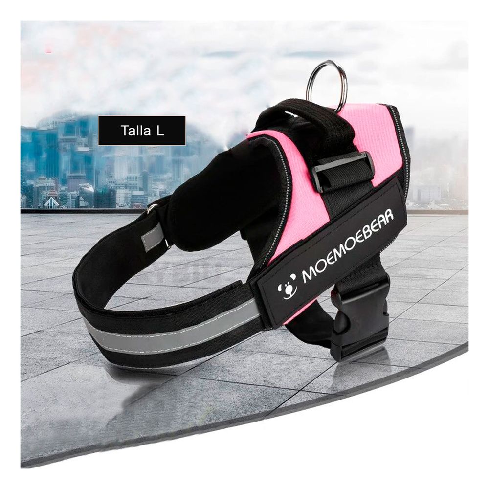 Pechera para Perros del Hogar Color Rosa L - Promart