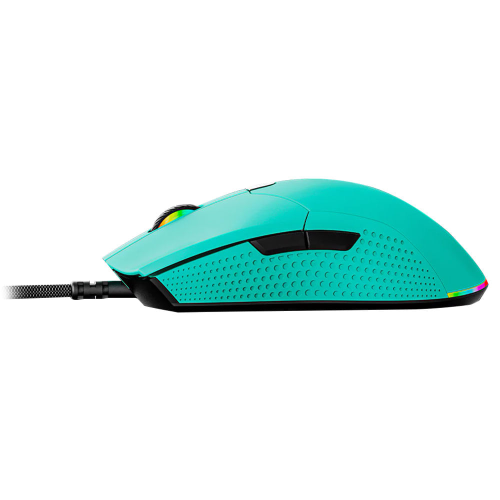 Mouse Gamer VSG Aurora Azul Polar Optical 7200 DPI RGB - Promart