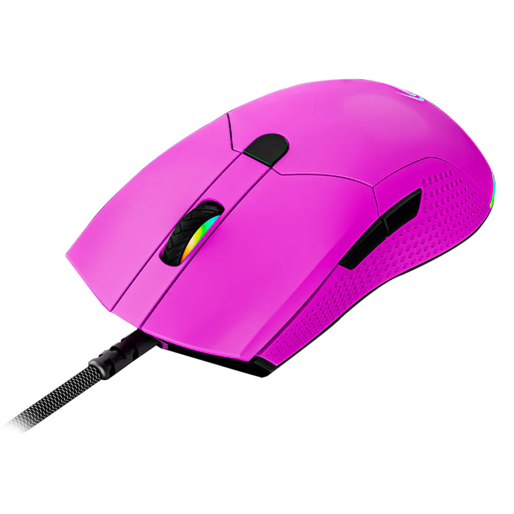 Mouse Gamer VSG Aurora Púrpura Austral Optical 7200 DPI RGB - Promart