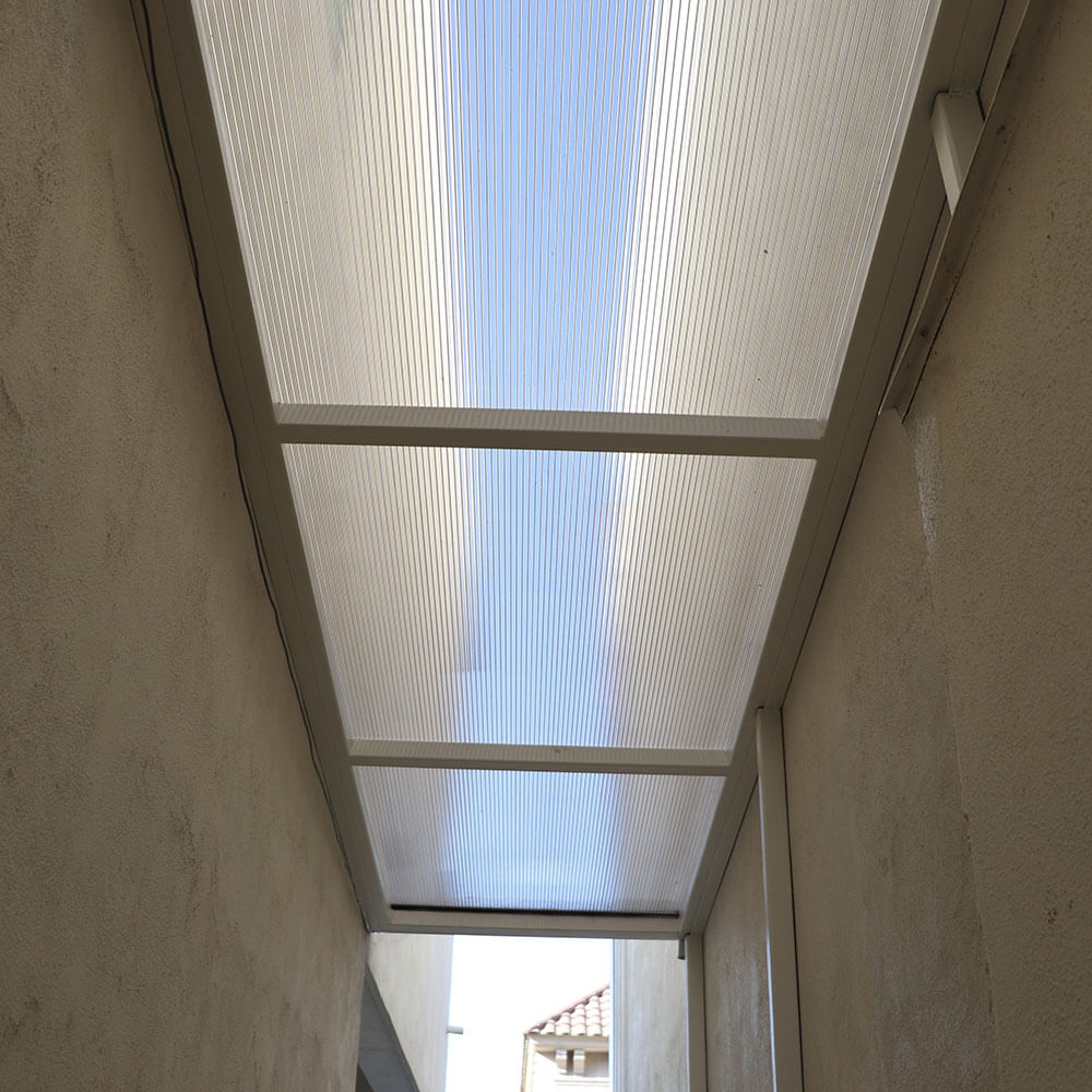 Techo Policarbonato 6mm Blanco 5.80x1.05m Makrolux | Promart.pe - Promart