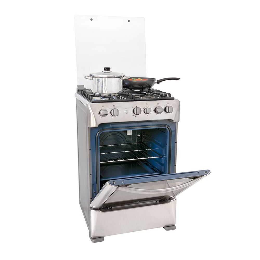 Cocina de 4 Hornillas Florencia Zafiro Indurama Croma - Promart