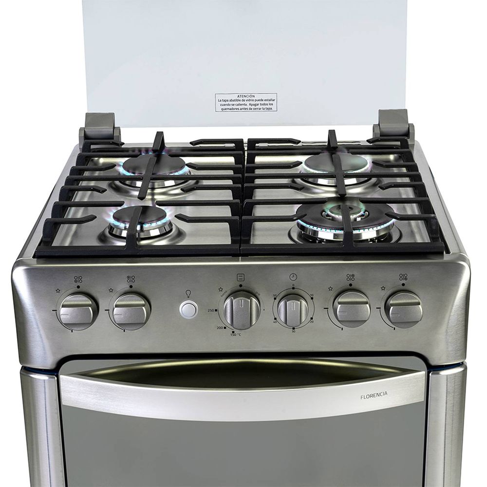 Cocina de 4 Hornillas Florencia Zafiro Indurama Croma - Promart