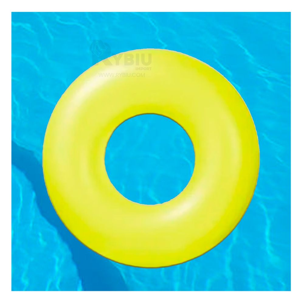 Inflable Flotador de Piscina Amarillo Neon - Promart