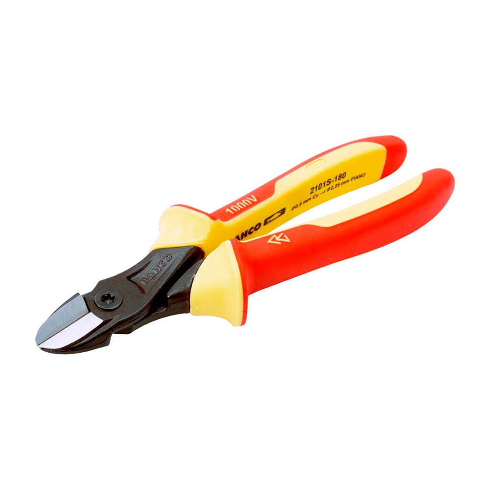 Alicate de Corte Diagonal Ergo 180mm Bahco - Promart