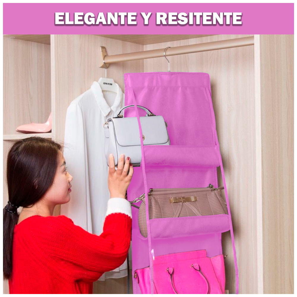 Perchero Estante Zapatero W39 BL Y Organizador de Carteras W76 RS - Promart